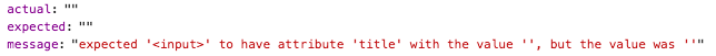 Testing An Empty Attribute Value Fails · Issue 831 · Cypress Io