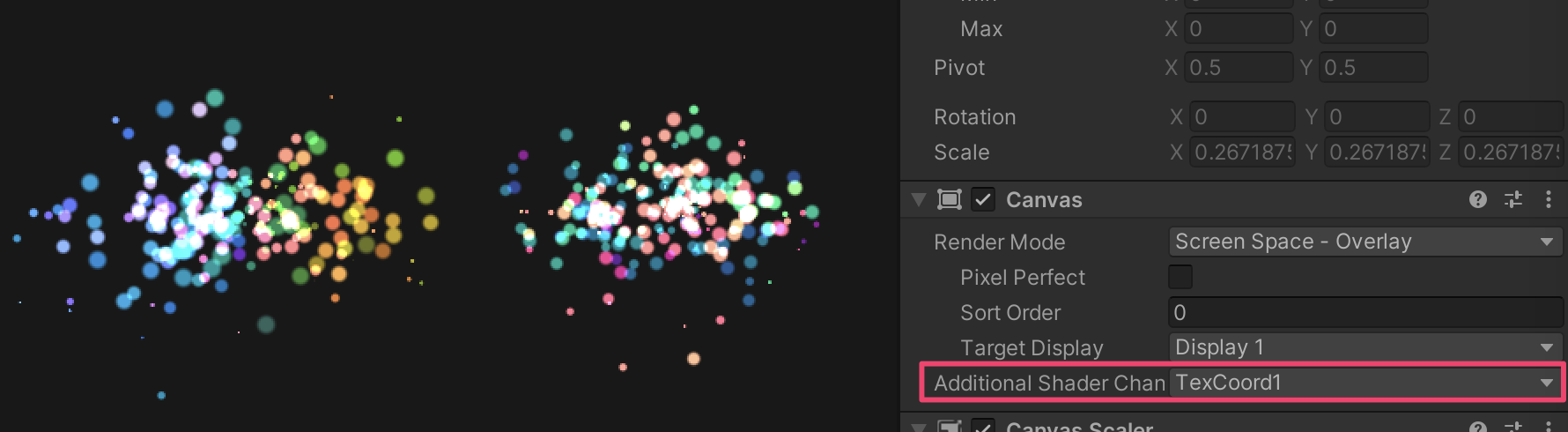 Custom Vertex Streams not working · Issue #124 · mob-sakai/ParticleEffectForUGUI · GitHub