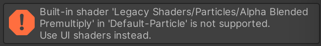 Android: Particles works in editor player but does not shows in the build · Issue #233 · mob ...