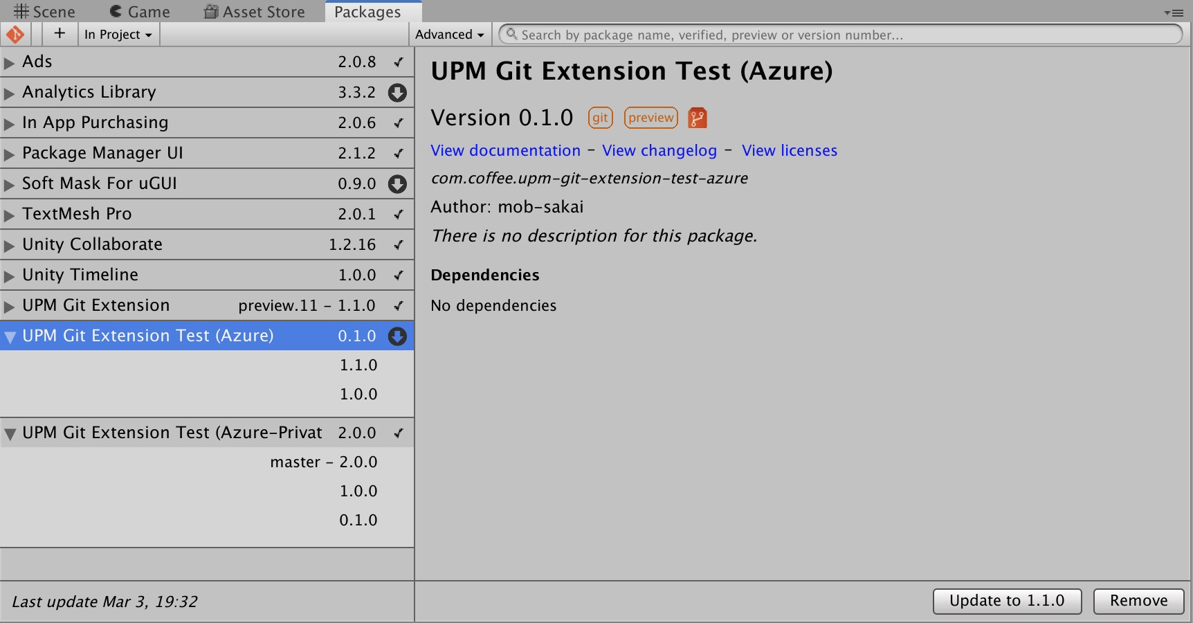 Azure Dev Ops and Branch Support · Issue #80 · mob-sakai/UpmGitExtension · GitHub