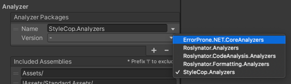 Support Roslyn analyzer · Issue #9 · mob-sakai/CSharpCompilerSettingsForUnity · GitHub
