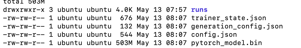 safe_save_model_for_hf_trainer function save mode is very small · Issue #508 · lm-sys/FastChat ...