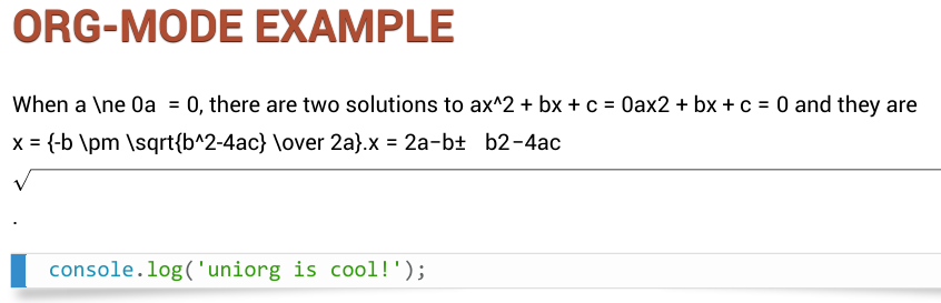 rehype-mathjax for math block · Issue #5 · rasendubi/uniorg · GitHub