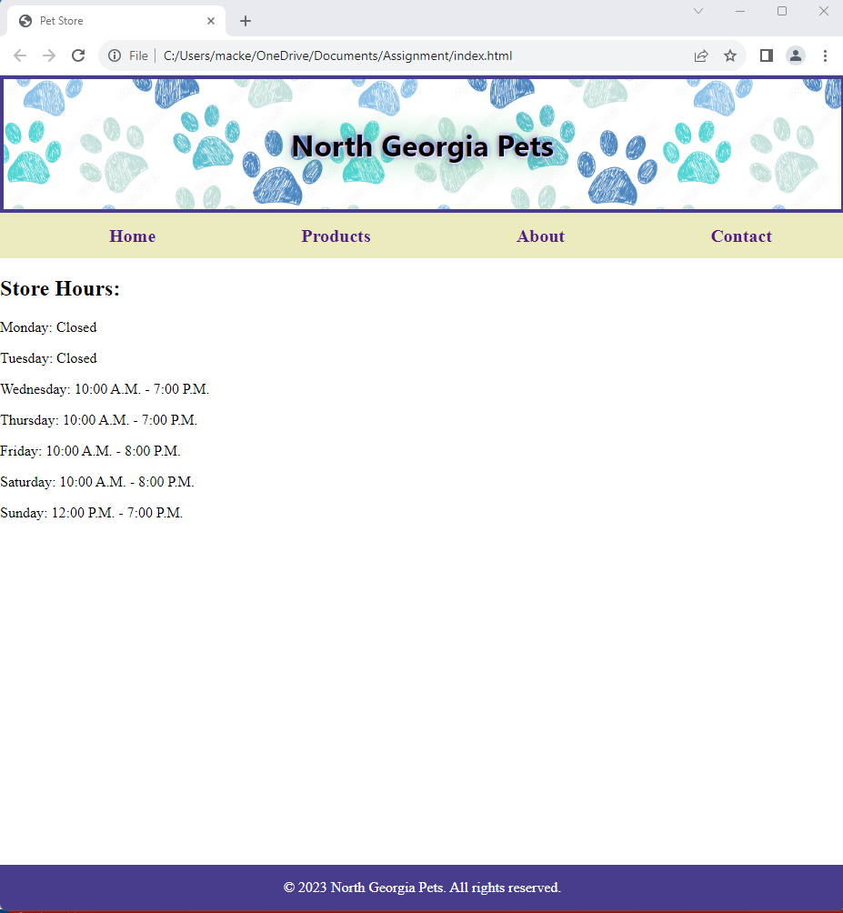 Pet Store Website · GitHub