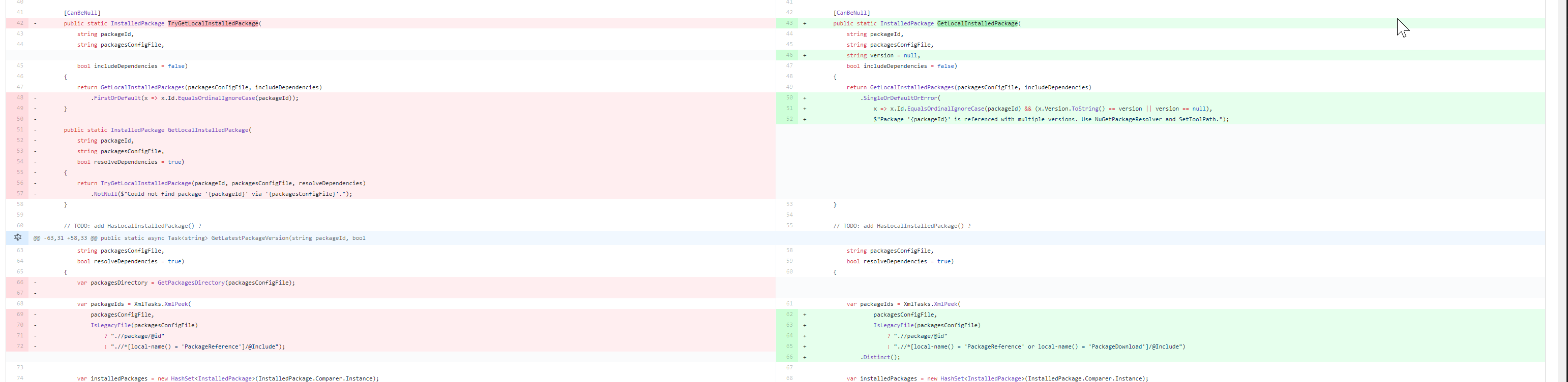 Issue Finding Package Executable When Using Microsoftbuildcentralpackageversions · Issue 312 