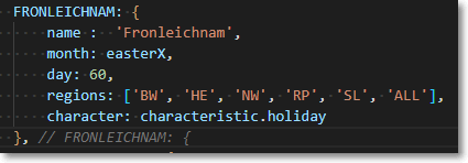 Fronleichnam fehlt =) · Issue #4 · rdmtc/node-red-contrib-german-holidays · GitHub