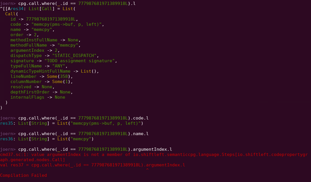 Some confusion in using Joern · Issue #325 · joernio/joern · GitHub