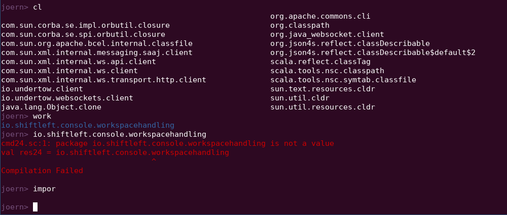 Some new bugs in the version v.1.1.1 · Issue #336 · joernio/joern · GitHub