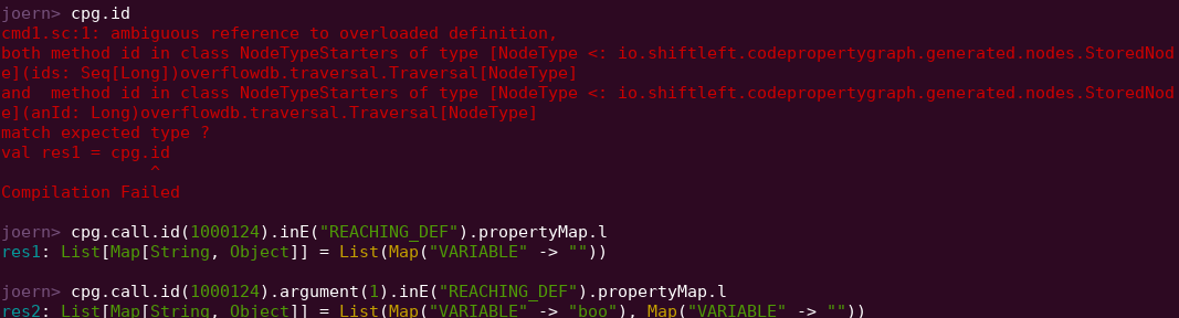 Some new bugs in the version v.1.1.1 · Issue #336 · joernio/joern · GitHub