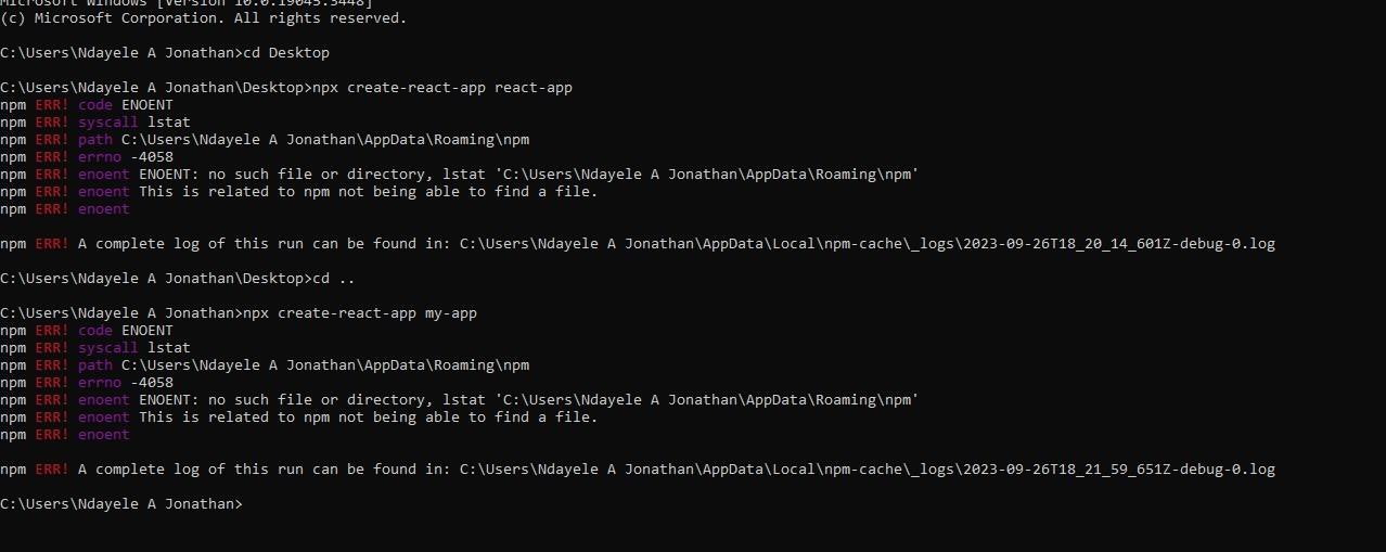Cant Create Npx Create React App · Issue 13385 · Facebookcreate React