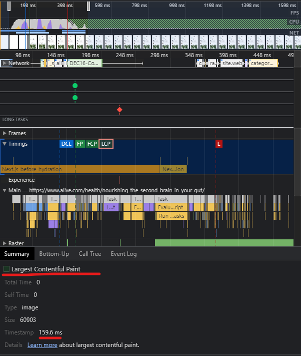 Viewing simulated trace in DevTools is confusing · Issue #12788 · GoogleChrome/lighthouse · GitHub
