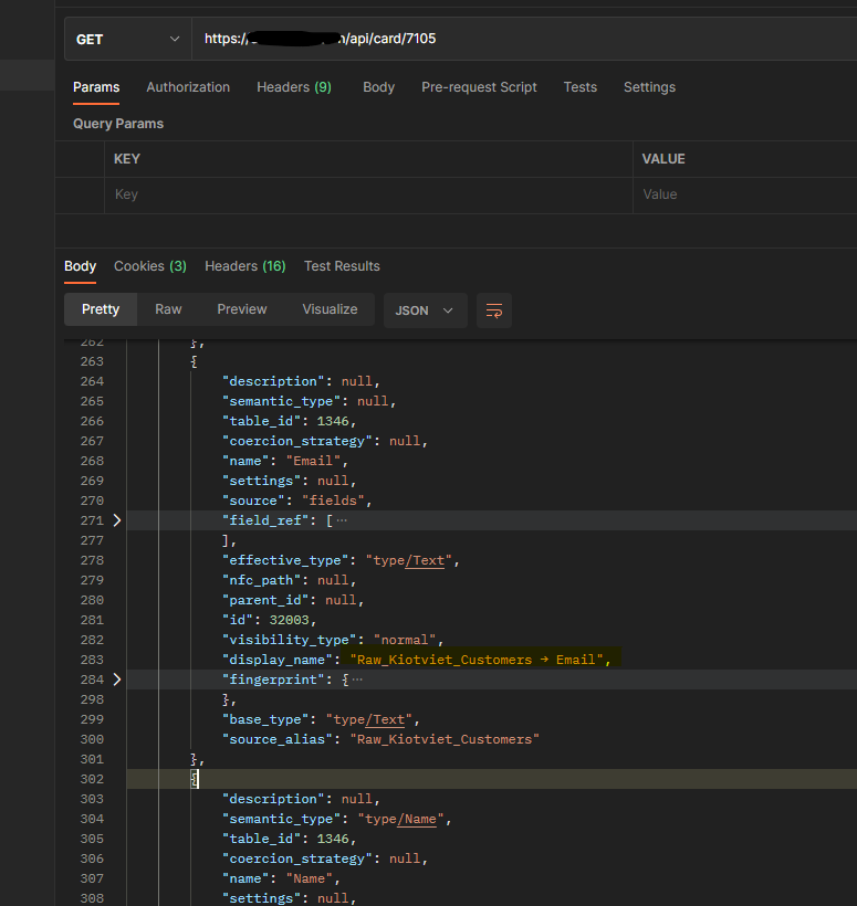 Field name mismatch between "/api/card/{id}" and "/api/card/{id}/query/{export-format}" · Issue ...