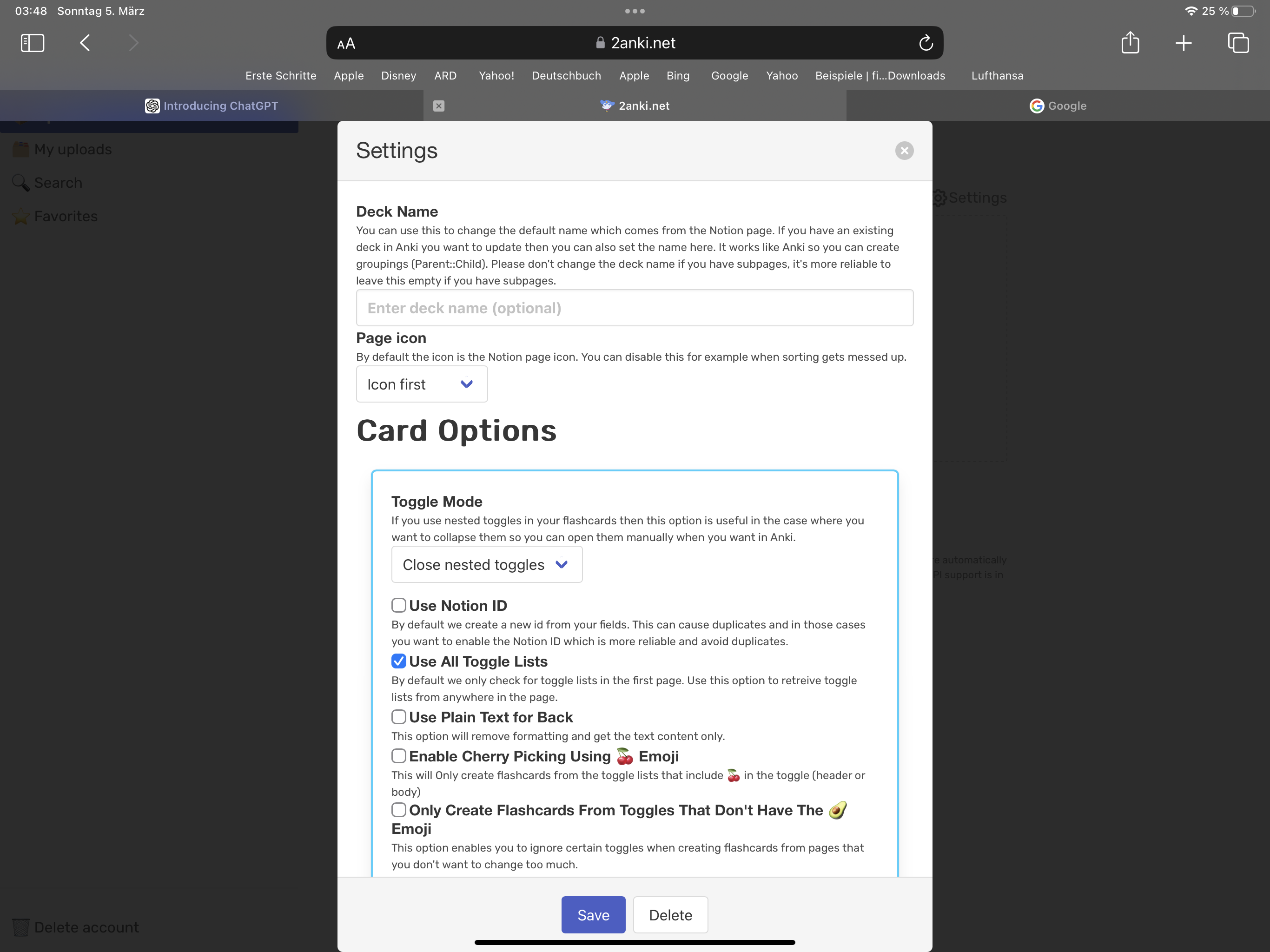 Not able to generate from File to ank format. · Issue #1073 · 2anki/server · GitHub