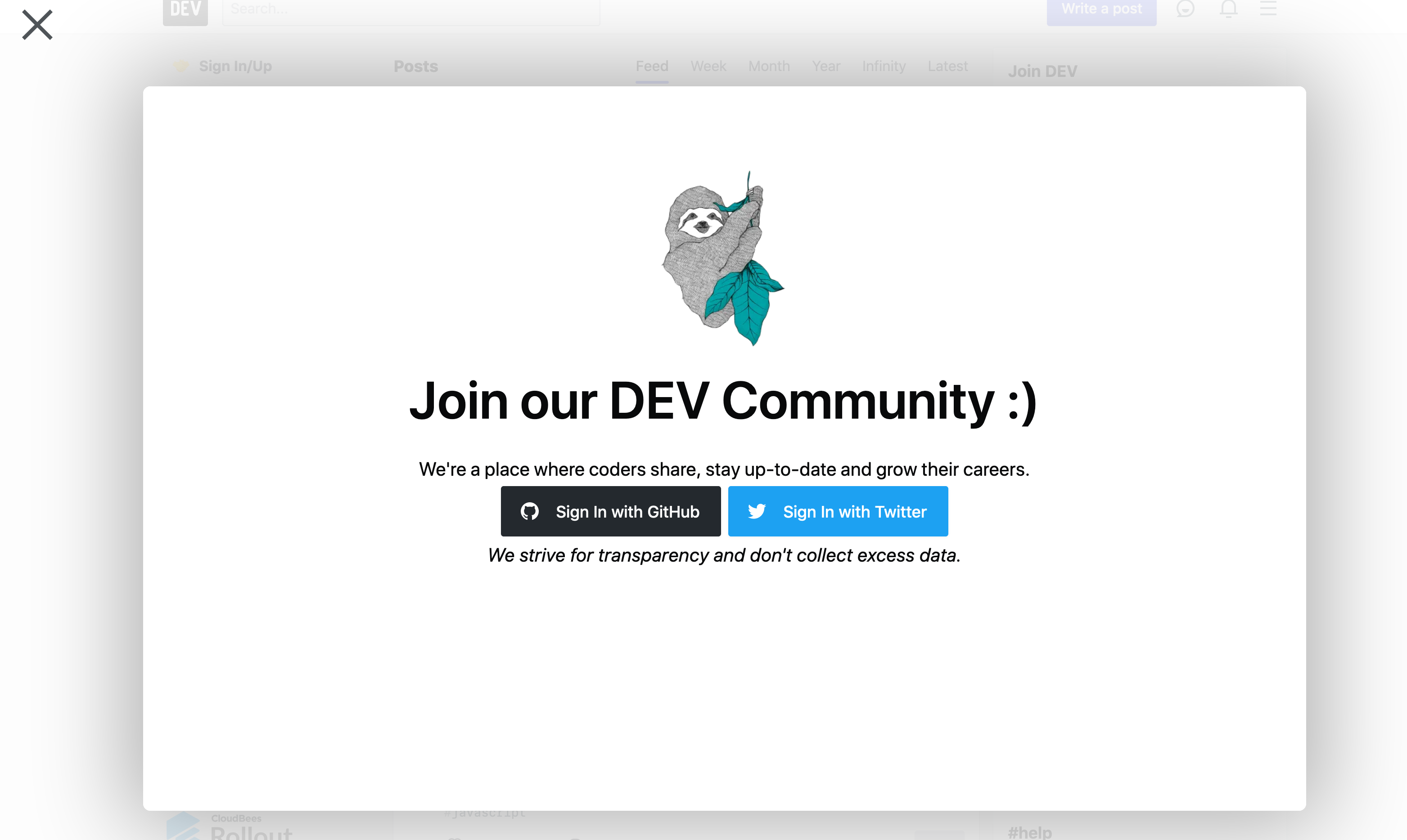Add more login options to global-signup-modal · Issue #9467 · forem/forem · GitHub