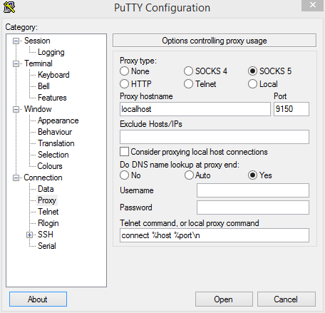 Torifying PuTTY - connection error · Issue #1234 · raspibolt/raspibolt · GitHub