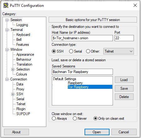 Torifying PuTTY - connection error · Issue #1234 · raspibolt/raspibolt · GitHub