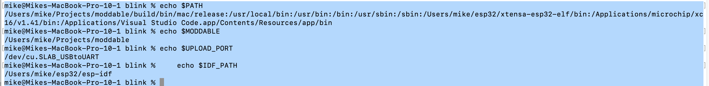 Build Of Simple Pins Blink Example App For Esp32 Is Broken And Xsbug Behaves Weirdly Too · Issue