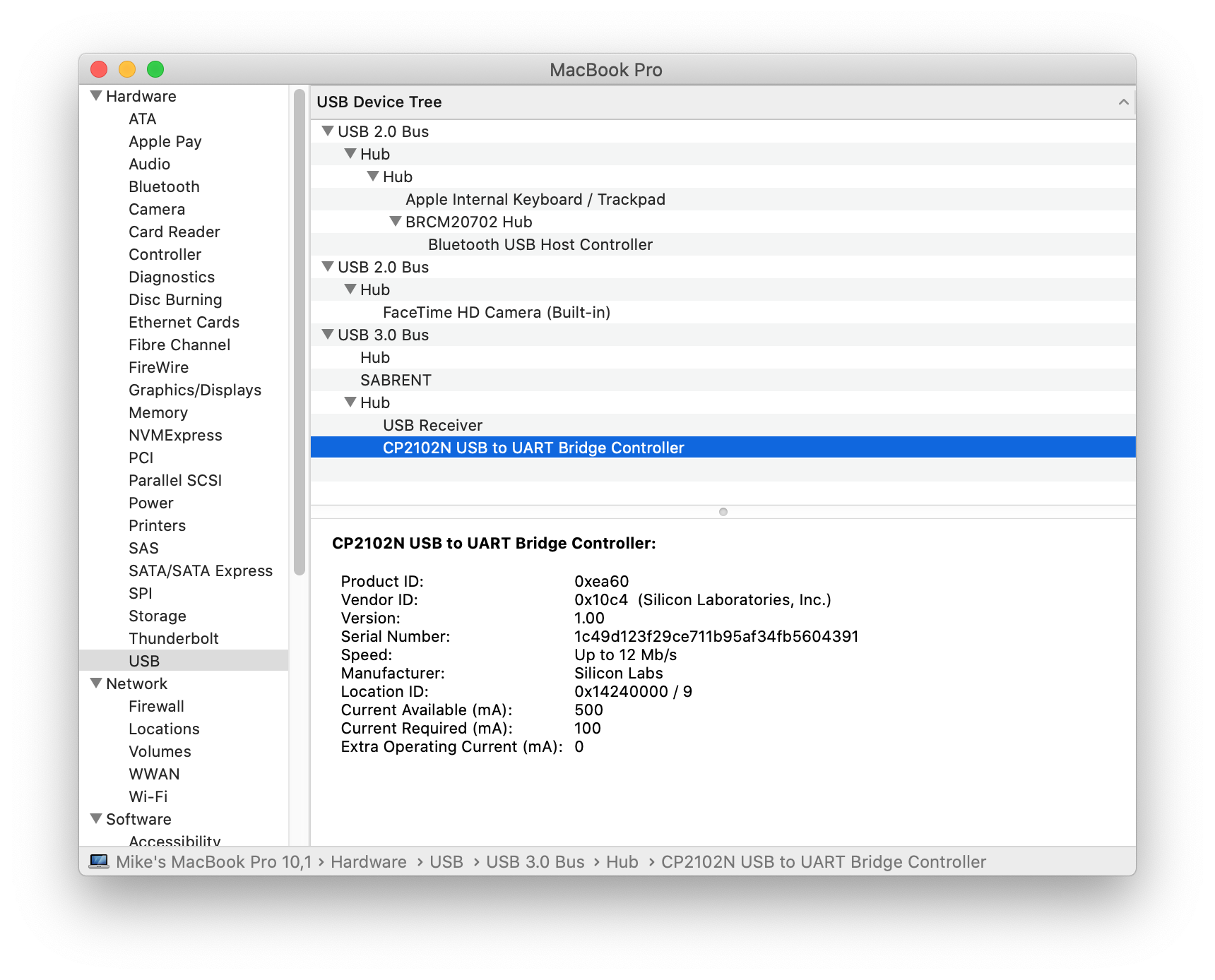 MacBook Pro can't connect to Moddable Two Serial-over-USB port · Issue ...