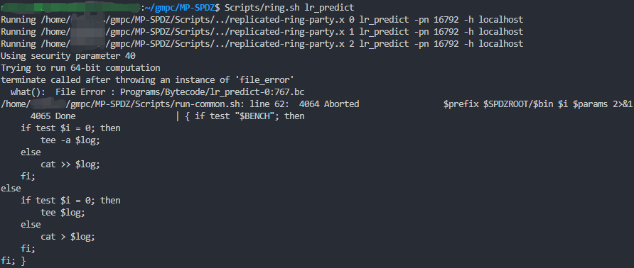 Bytecode Fileerror While Running Scripts · Issue 776 · Data61mp Spdz · Github 