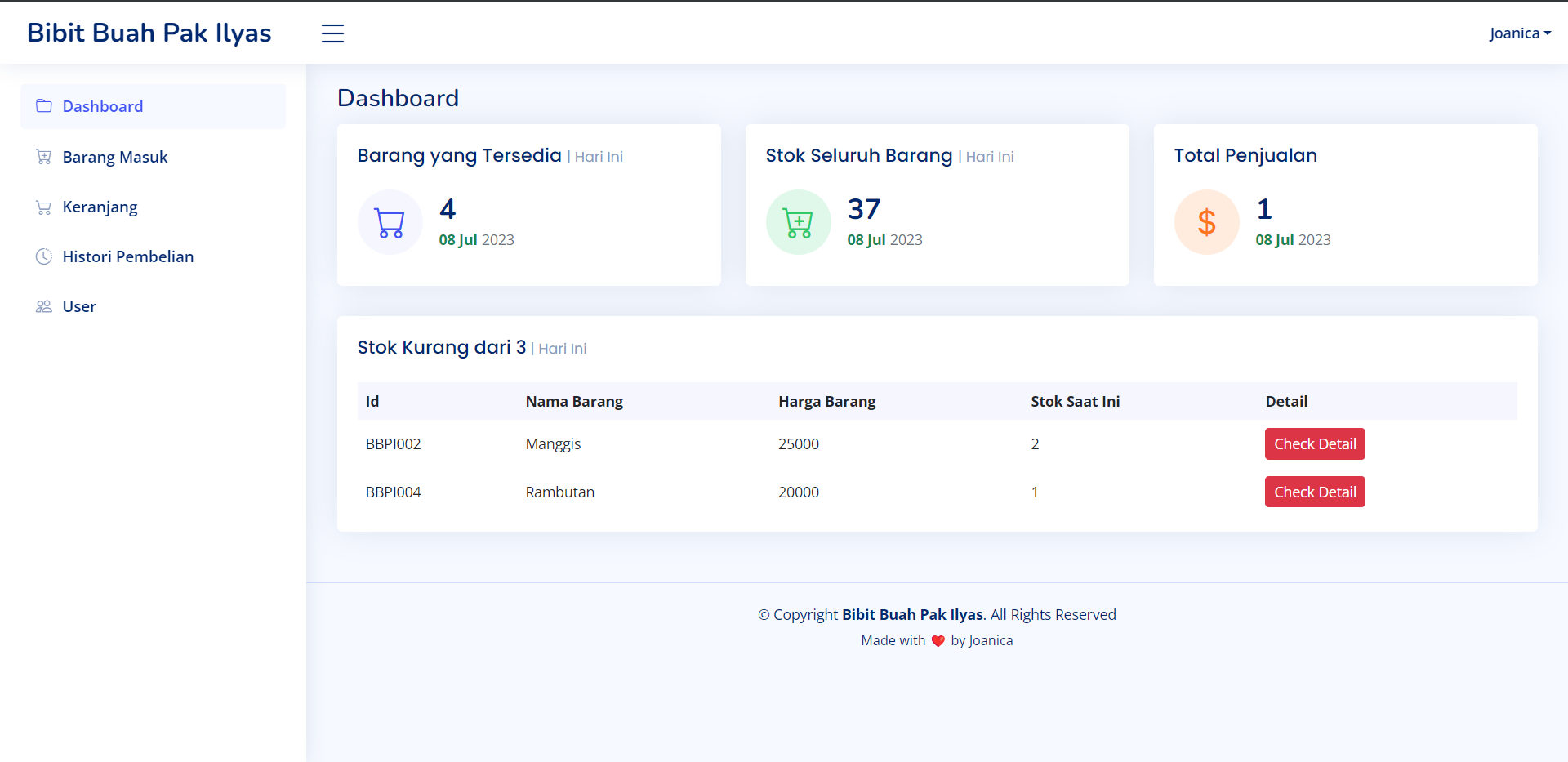 GitHub - Joanicaa/Stok_Barang-BibitPakIlyas: Sebuah Project Skripsi membuat Aplikasi Stok Barang ...