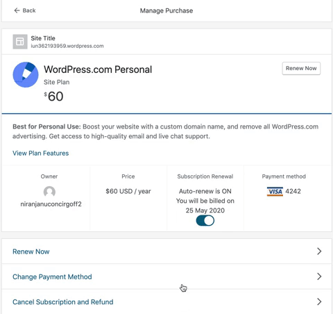 Auto renew toggle gets removed from UI · Issue #34340 · Automattic/wp-calypso · GitHub
