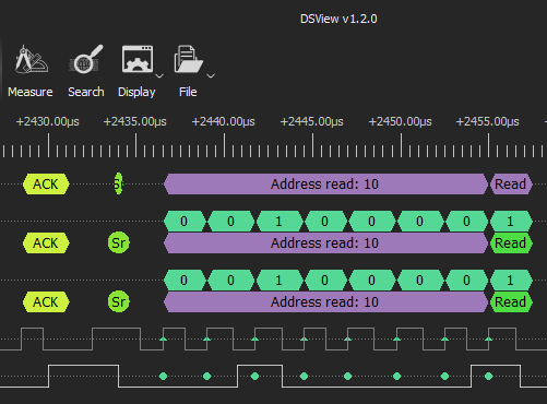 Wrong triggering on I2C when Repeated Start exists · Issue #516 · DreamSourceLab/DSView · GitHub