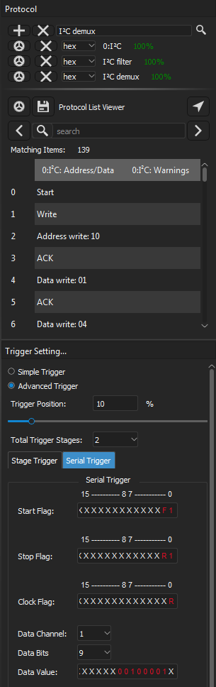 Wrong triggering on I2C when Repeated Start exists · Issue #516 · DreamSourceLab/DSView · GitHub