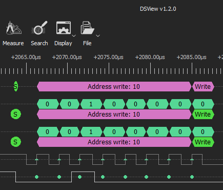 Wrong triggering on I2C when Repeated Start exists · Issue #516 · DreamSourceLab/DSView · GitHub