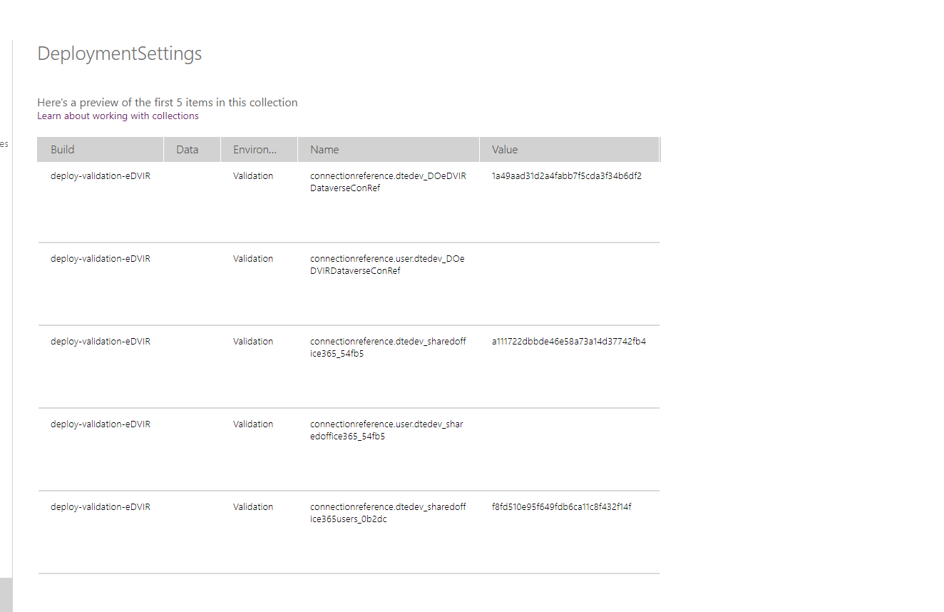 [ALM Accelerator - BUG]: Env Vars, Con Refs not showing in the target Env · Issue #2329 ...
