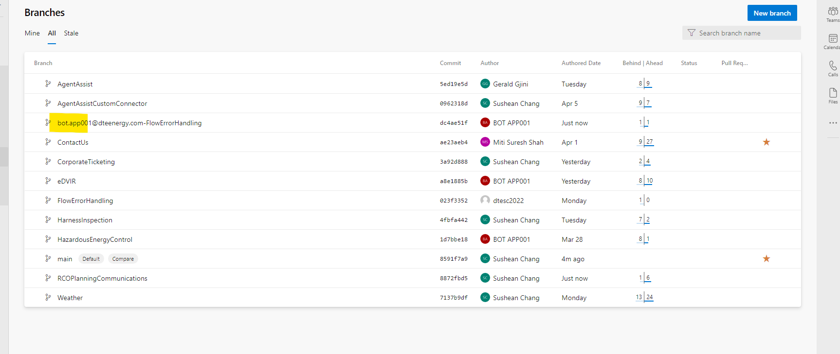[ALM Accelerator - BUG]: First commit branching · Issue #2489 ...