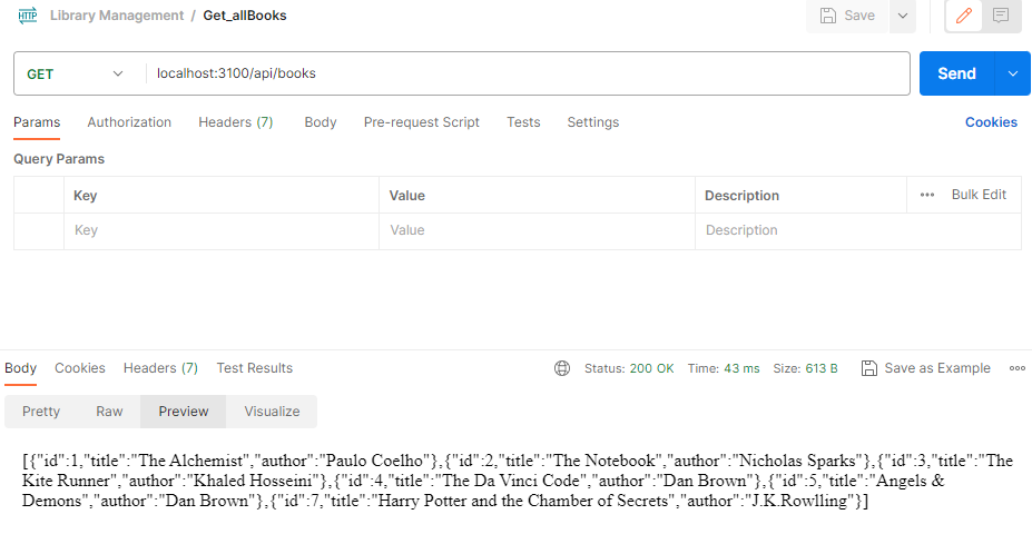 Expressjs Backend Express Library Management System With Query Parameters · Akash Coded