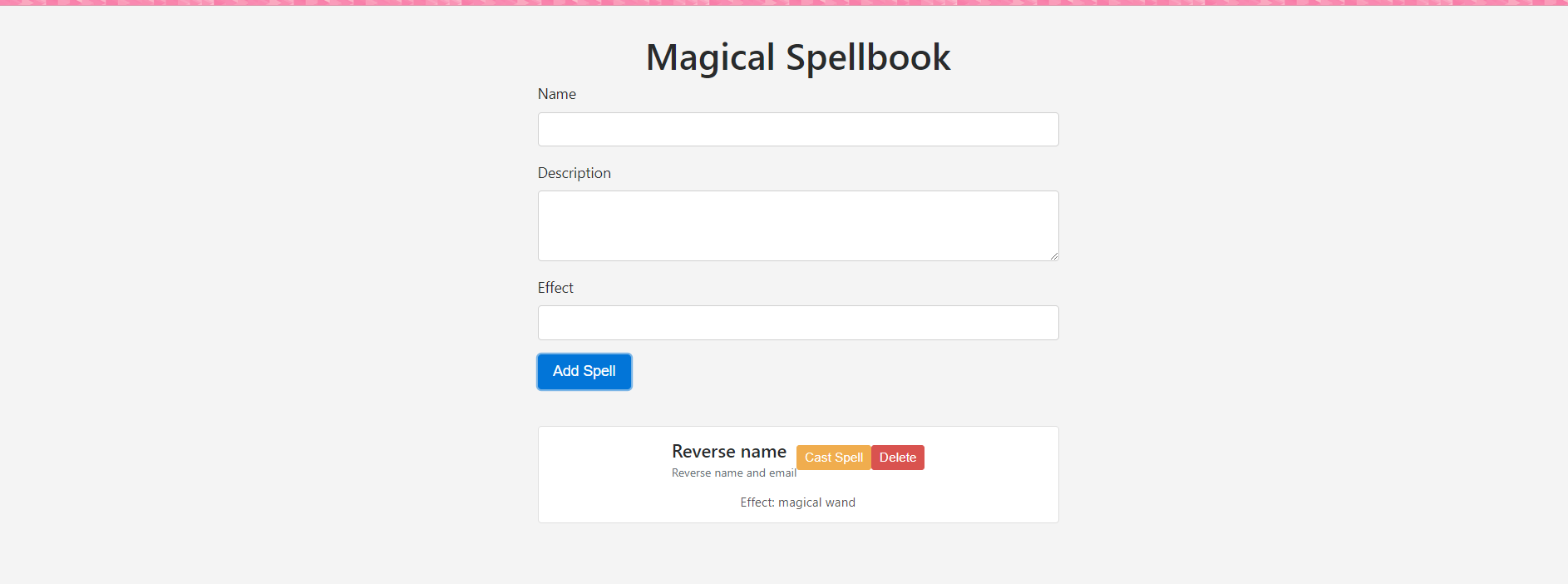 Guided Assignment React App With Api Data Fetching Magical Spellbook · Akash Coded Mern 4259