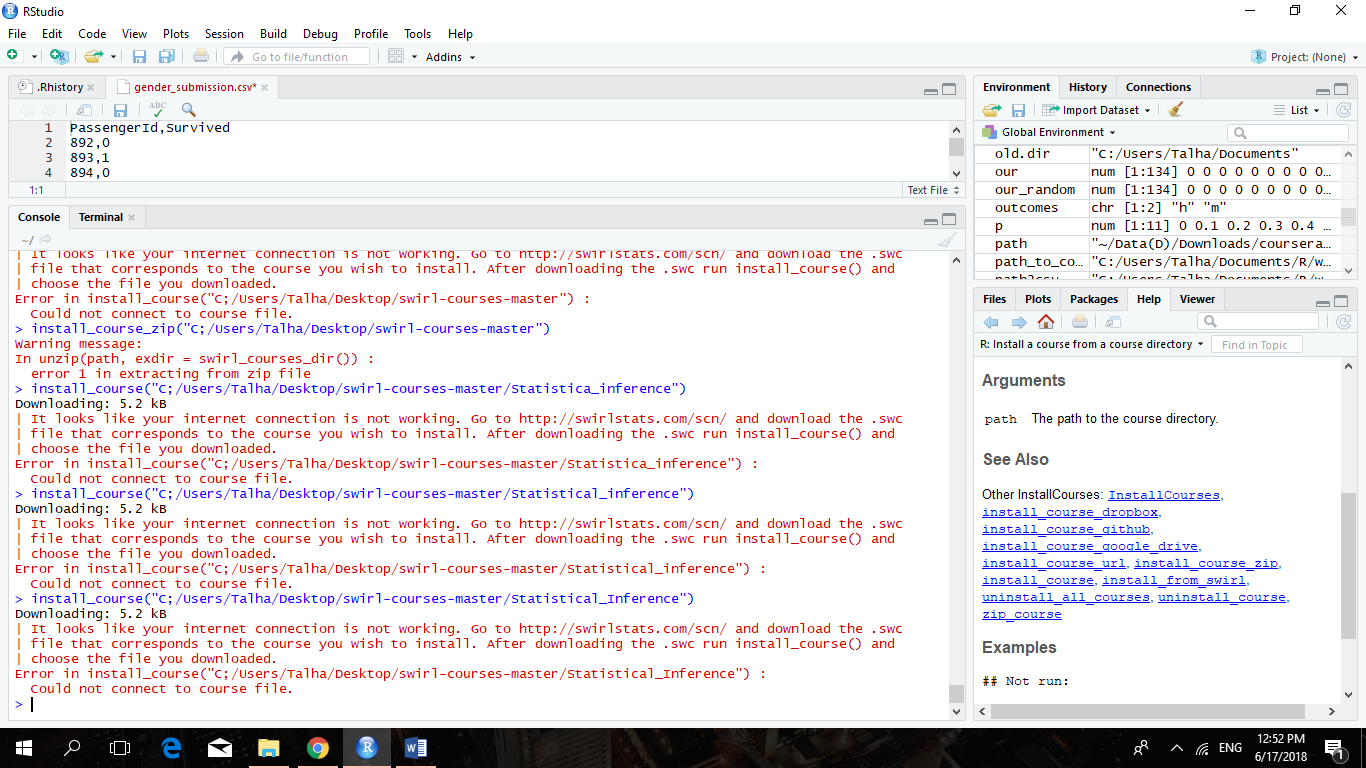 error in installing course · Issue #717 · swirldev/swirl · GitHub
