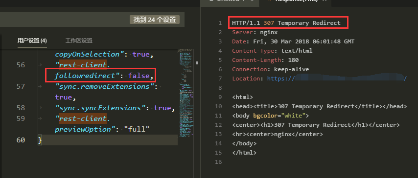 Support of 307 and 308 HTTP Status Codes · Issue #69 · Huachao/vscode-restclient · GitHub