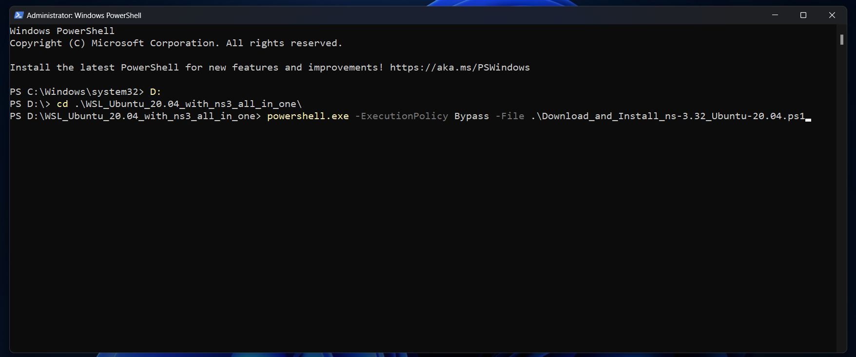 GitHub - Atman-Shastri/WSL_Ubuntu_20.04_with_ns3_all_in_one