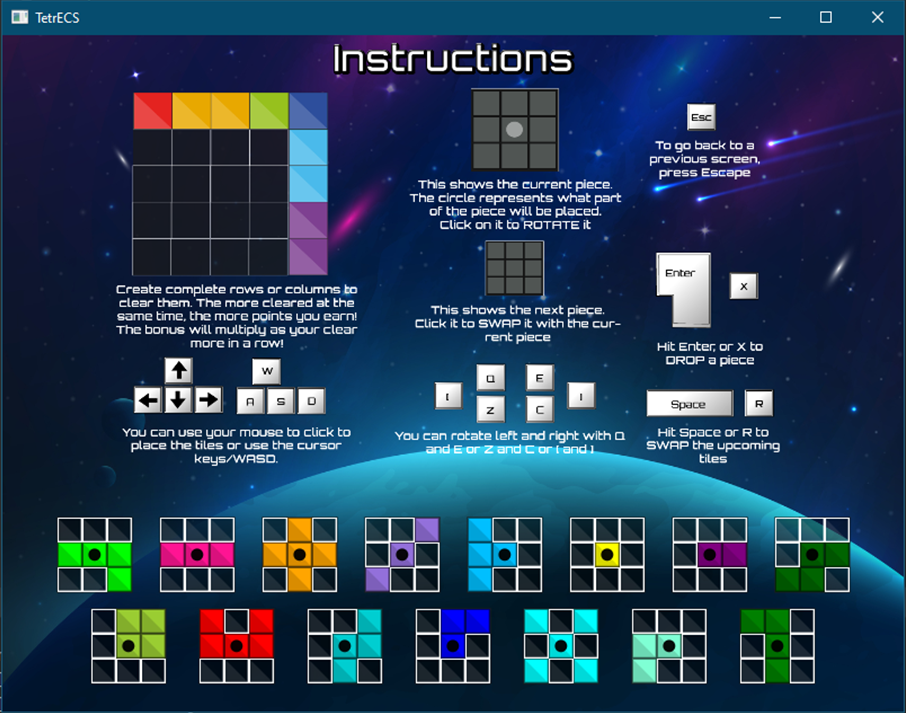 GitHub - WalidOEa/Tetrecs: A Tetris-like puzzle game based around clearing lines