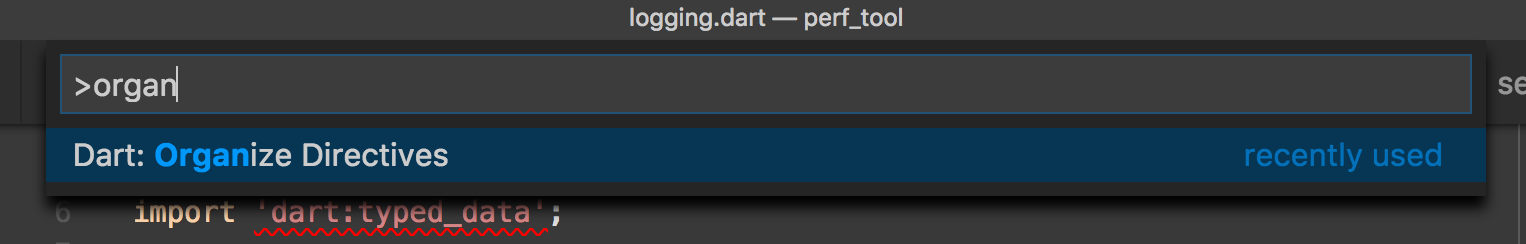 Add A Keybinding For Organize Imports · Issue 478 · Dart Codedart Code · Github