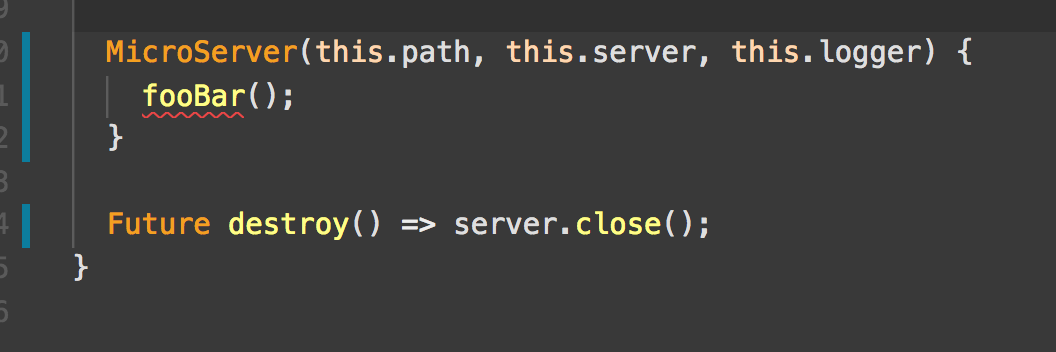 odd indent behavior with the create method quick fix · Issue #947 · Dart-Code/Dart-Code · GitHub