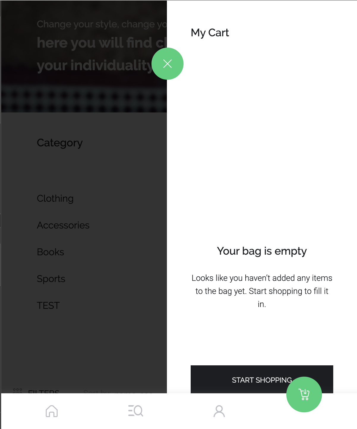 [BUG] SfBottomNavigation, SfCart z-index conflict · Issue #680 · vuestorefront/storefront-ui ...