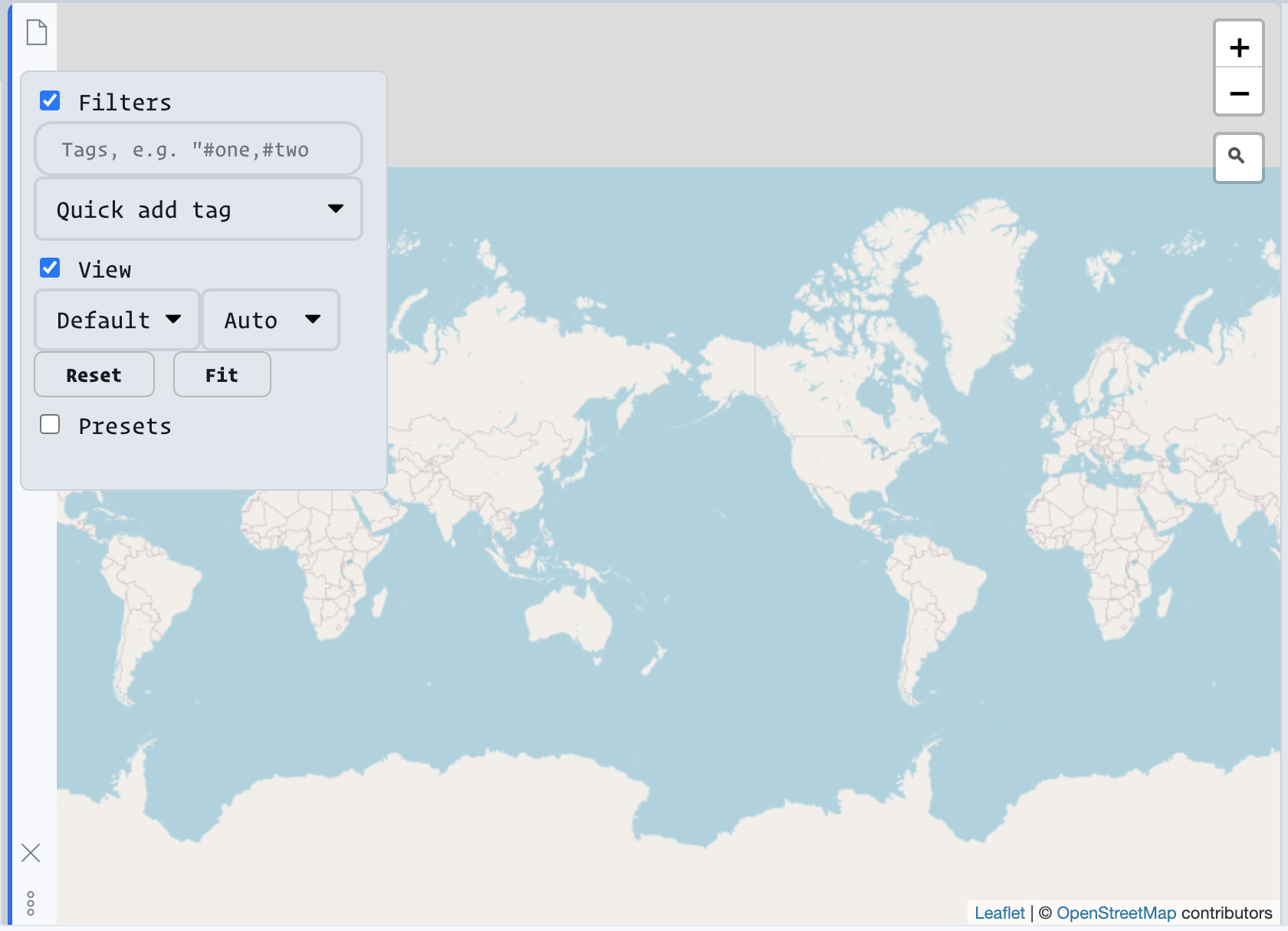 Geolocations do not appear in "Map View", but do when clicking "Show On Map" · Issue #70 · esm7 ...
