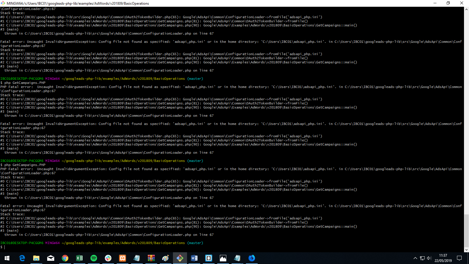 Class 'Google\AdsApi\Common\OAuth2TokenBuilder' not found in · Issue #589 · googleads/googleads ...