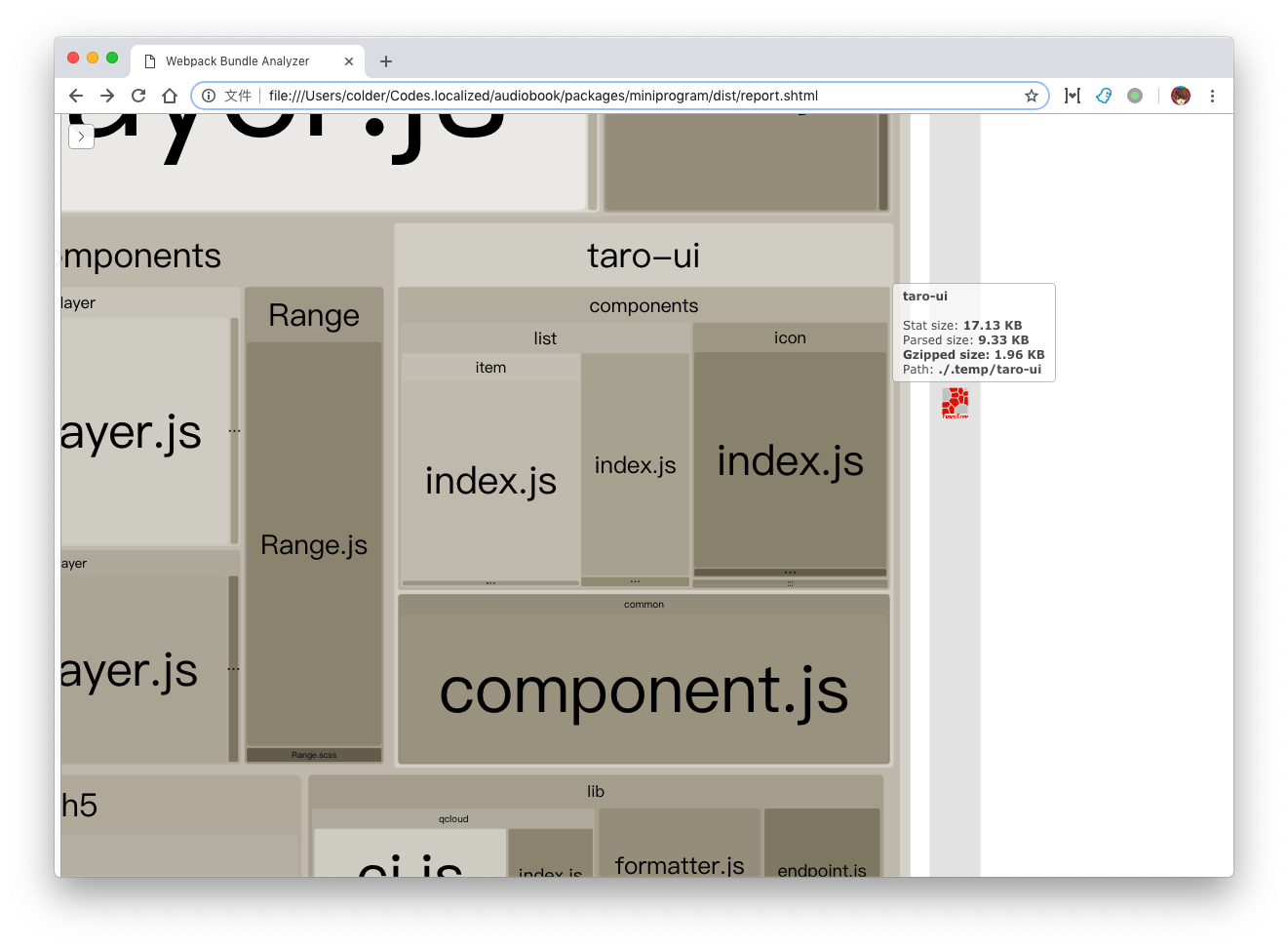 h5 可否像 weapp 那样把组件拆分到 components 子目录里? · Issue #172 · jd-opensource/taro-ui · GitHub