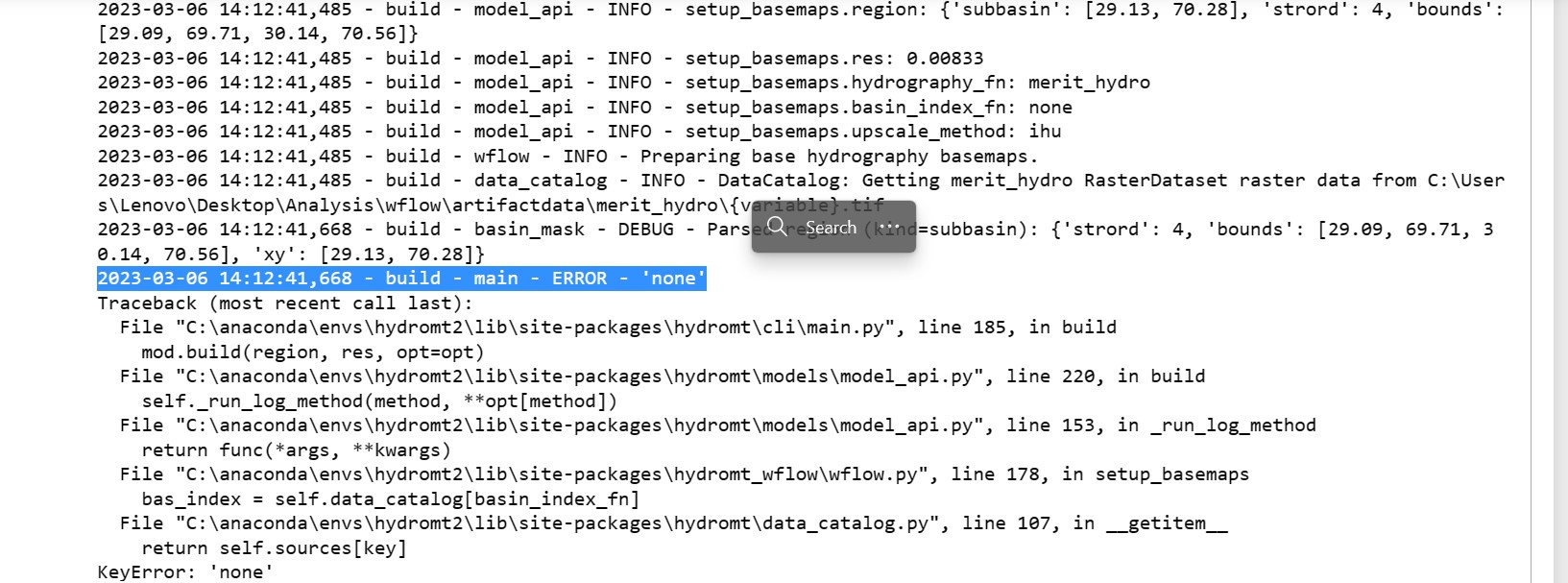 Bug: deriving basin in setup_basemaps does not work without basin_index_fn · Issue #156 ...