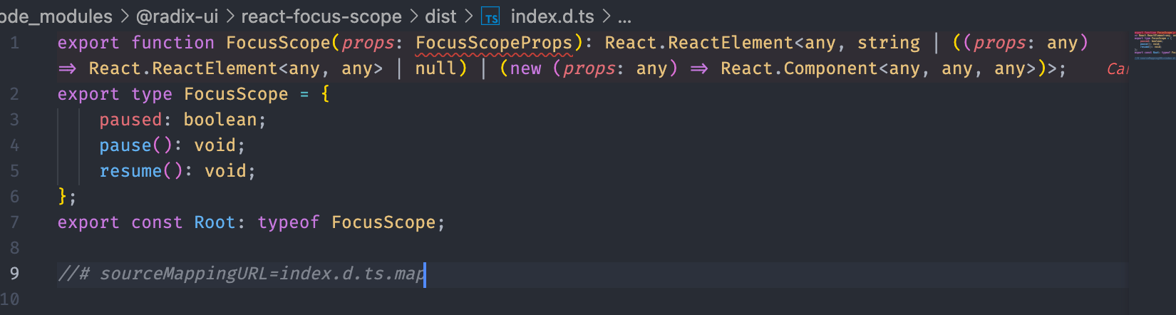Cannot find name 'FocusScopeProps'. · Issue #636 · radix-ui/primitives · GitHub