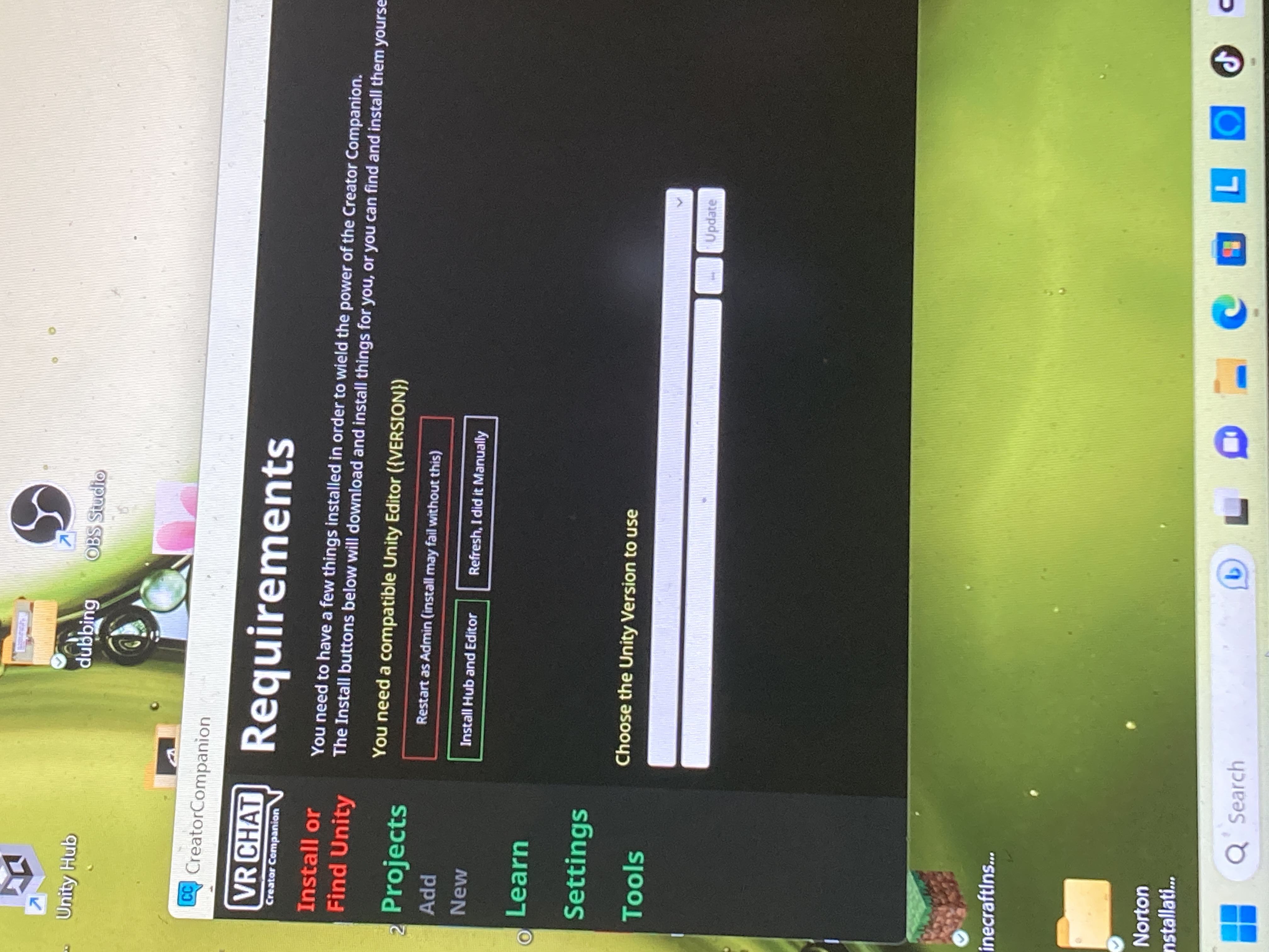 VCC won’t let me update to a new unity · Issue #108 · vrchat-community/creator-companion · GitHub