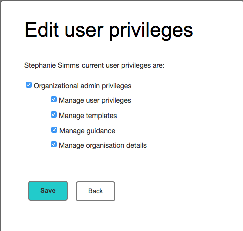 Revise Edit user privileges functionality · Issue #761 · DMPRoadmap/roadmap · GitHub