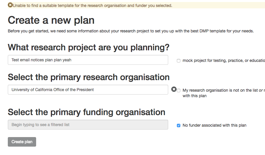 Cannot create plans · Issue #812 · DMPRoadmap/roadmap · GitHub