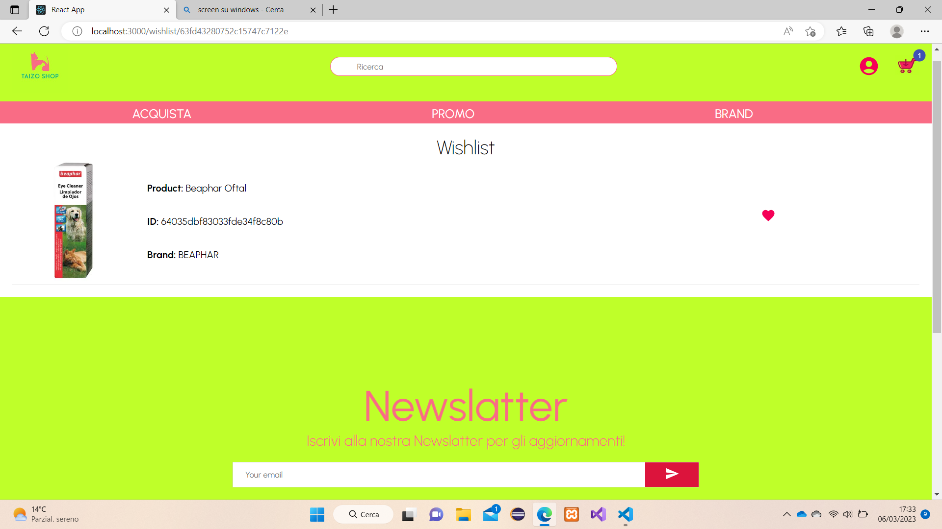GitHub - emartella00/E-commerce-Taizo-Shop: E-commerce per negozio di prodotti animali ...