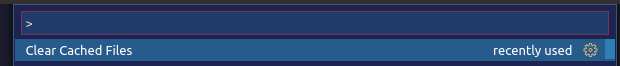Insiders Version In Ubuntu Clear Cache Files Gives Error Issue 130494 Microsoft vscode 