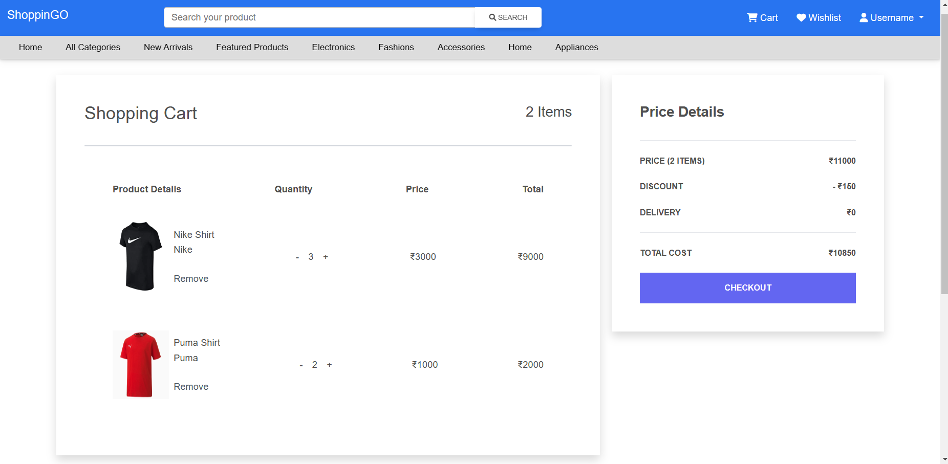 GitHub - AjinkyaAPawar/Online-Shopping-Frontend